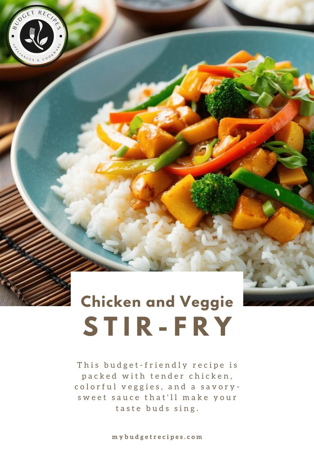 Flavorful Chicken and Colorful Veggie Stir-Fry – My Budget Recipes