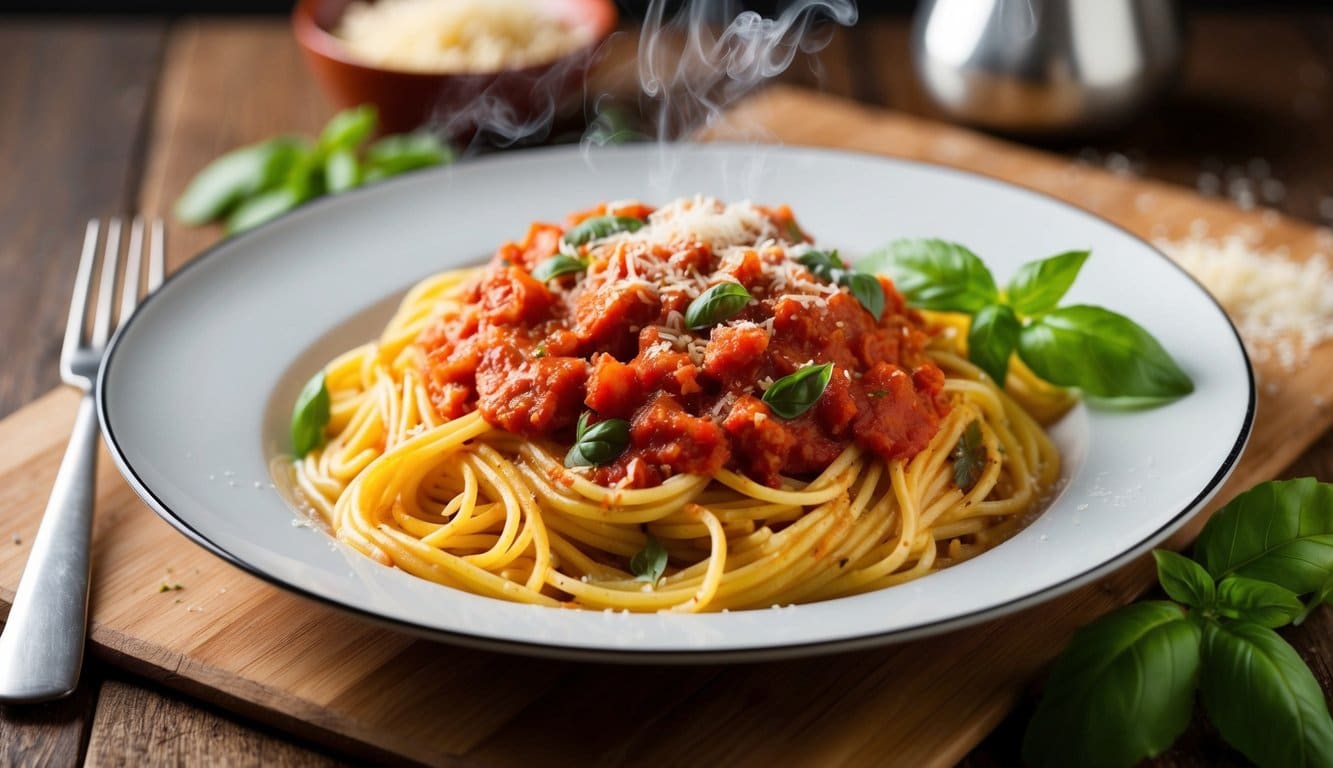 Nonna’s Rustic Spaghetti Marinara – My Budget Recipes