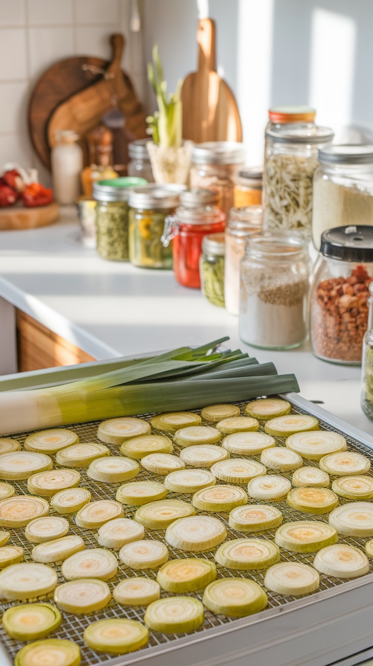 Easy Homemade Dehydrated Leeks Recipe – My Budget Recipes