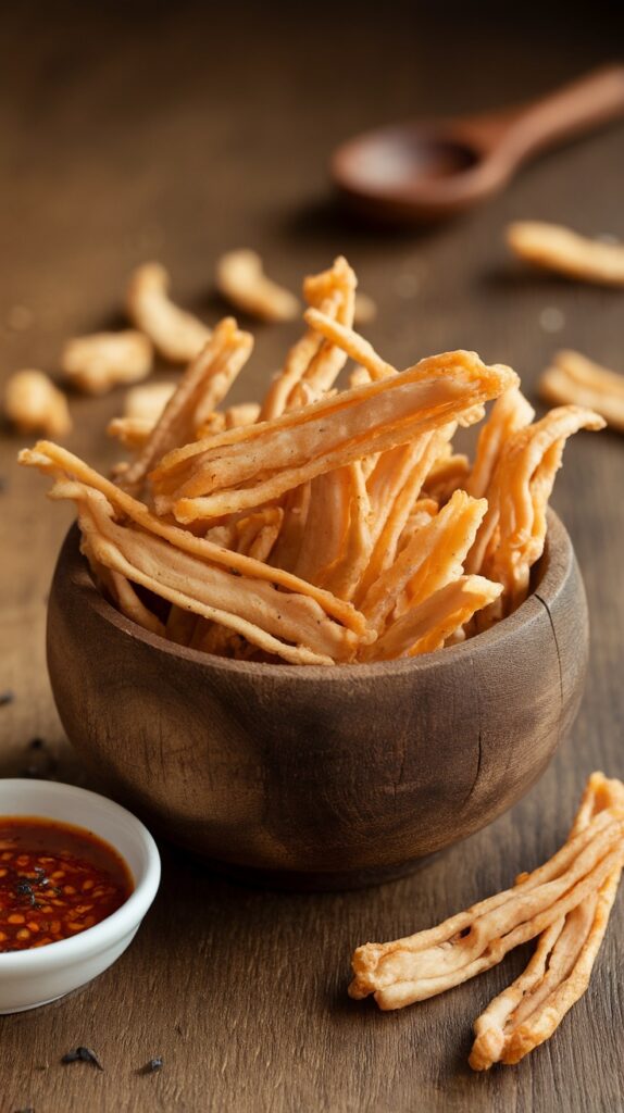 Crispy Dehydrated Chicken Snack Recipe – My Budget Recipes