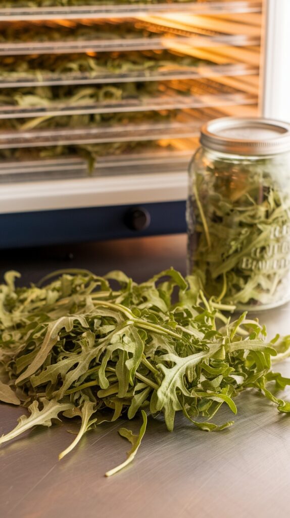 Homemade Dehydrated Arugula Recipe – My Budget Recipes
