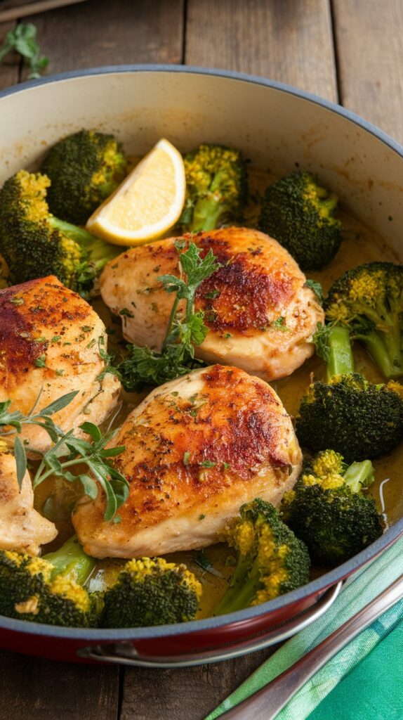 One-Pan Keto Chicken and Broccoli Recipe – My Budget Recipes