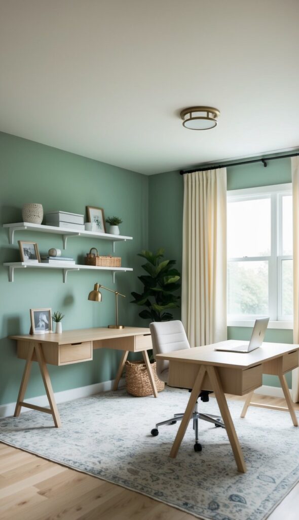 Clary Sage by Sherwin Williams, SW 6178: A Beautiful Green-Gray Paint ...