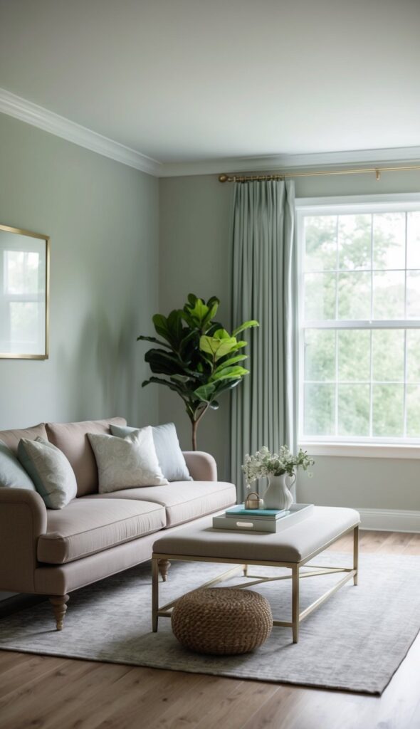 Clary Sage by Sherwin Williams, SW 6178: A Beautiful Green-Gray Paint ...
