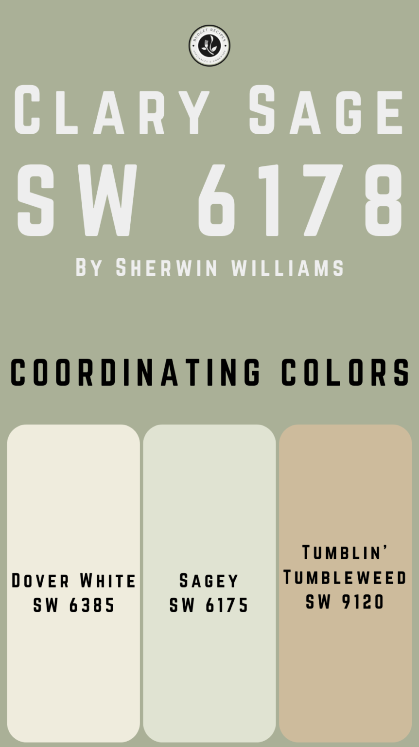 Clary Sage by Sherwin Williams, SW 6178: A Beautiful Green-Gray Paint ...