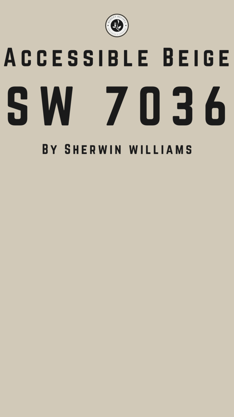 Accessible Beige by Sherwin Williams SW 7036: The Perfect Neutral Tone ...