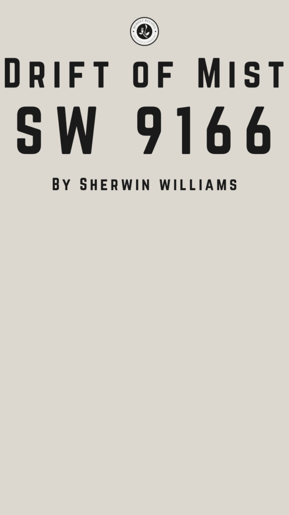 Drift of Mist by Sherwin Williams SW 9166: A Soft, Versatile Gray for ...