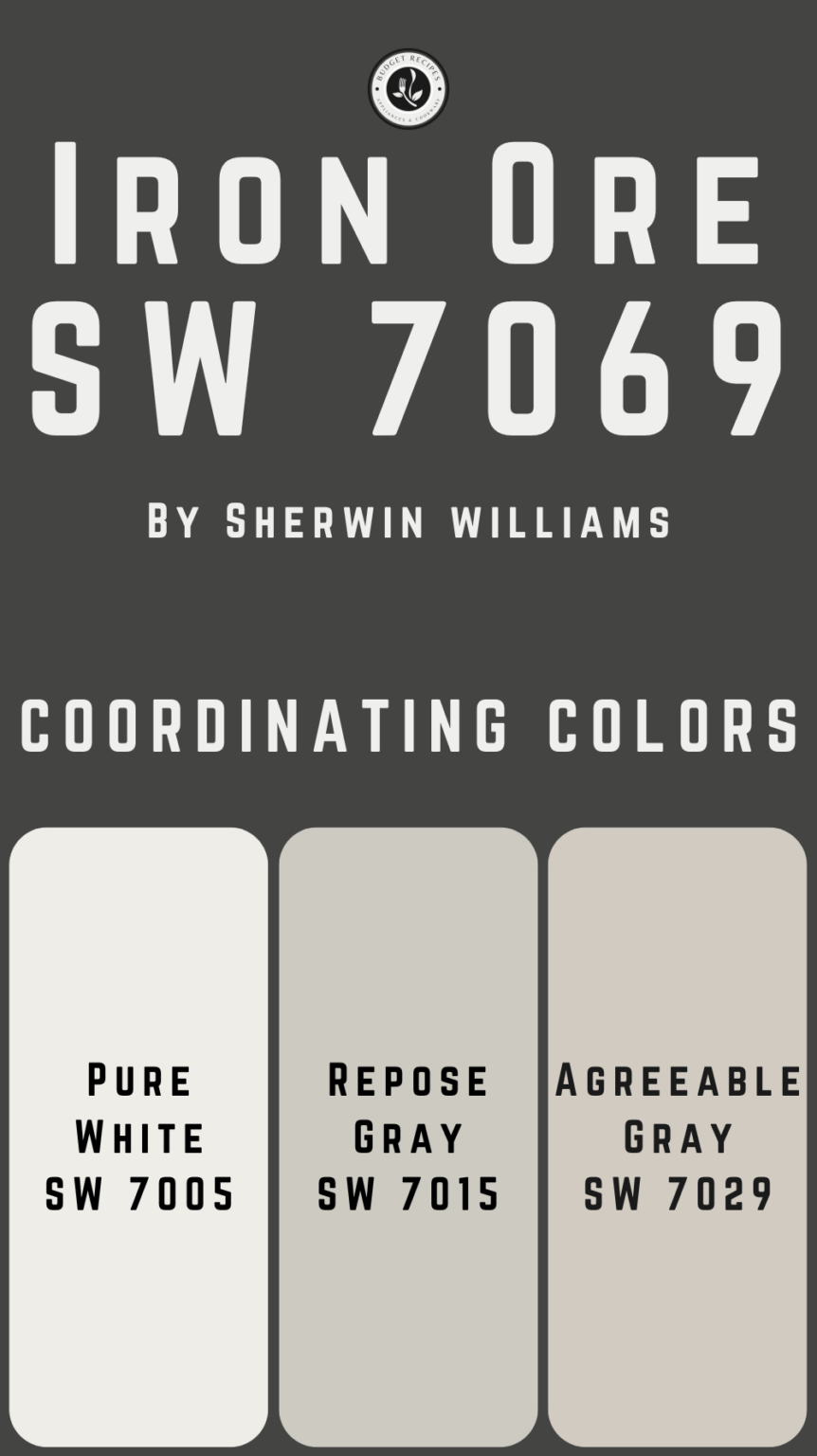 Iron Ore by Sherwin Williams SW 7069: A Rich, Dark Neutral for Modern Homes – My Budget Recipes