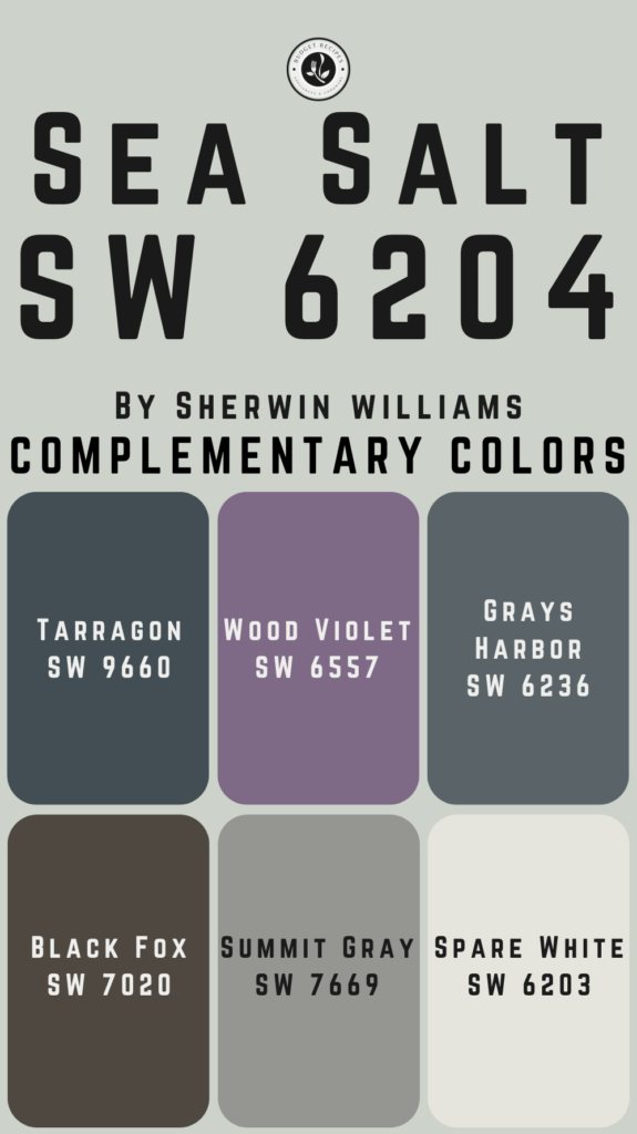 Sea Salt by Sherwin Williams SW 6204: A Refreshing Coastal Hue for Your ...