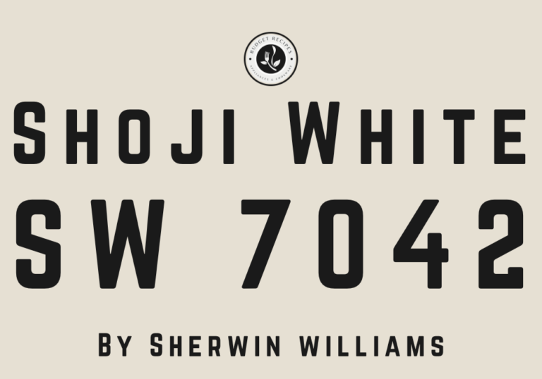Shoji White by Sherwin Williams SW 7042: The Perfect Warm Neutral for ...
