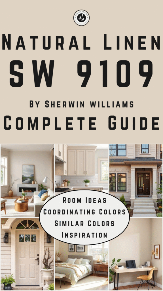 Natural Linen by Sherwin Williams SW 9109: Warm, Versatile Paint Color ...