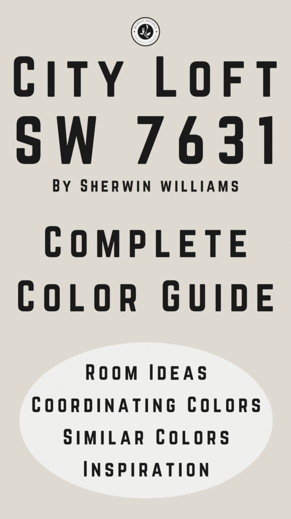 City Loft by Sherwin Williams SW 7631: A Perfect Neutral for Modern ...
