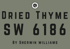 Dried Thyme by Sherwin Williams SW 6186: A Versatile Green for Cozy ...
