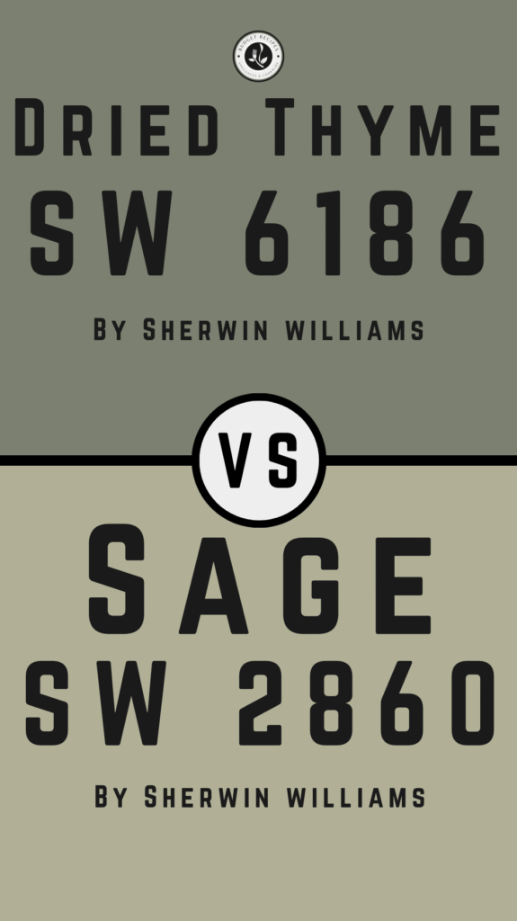 Dried Thyme by Sherwin Williams SW 6186: A Versatile Green for Cozy ...