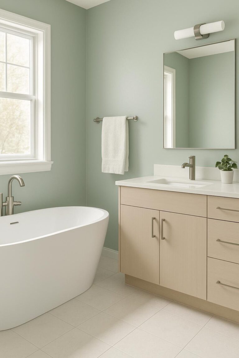 Oyster Bay by Sherwin Williams SW 6206: A Serene Green for Every Space ...