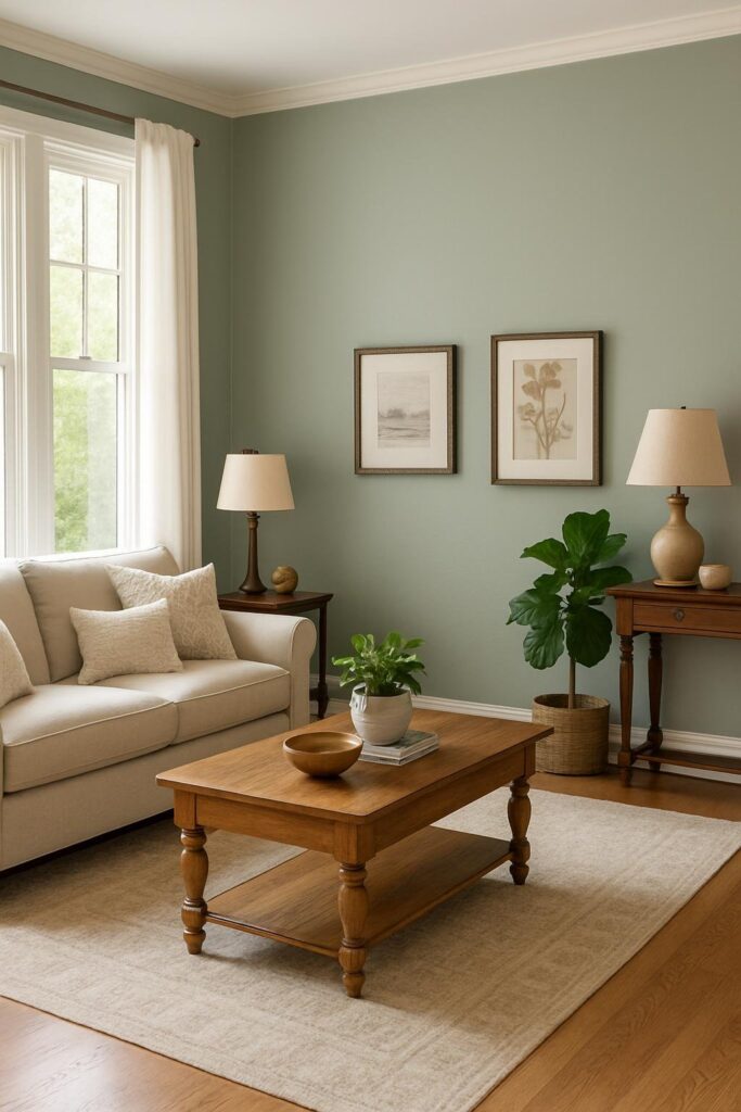 Oyster Bay by Sherwin Williams SW 6206: A Serene Green for Every Space ...