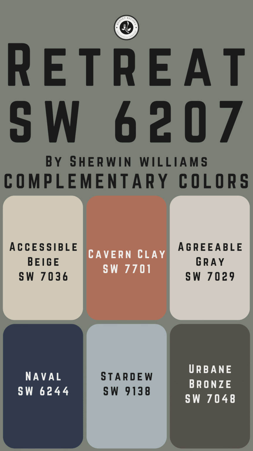 Retreat by Sherwin Williams SW 6207: A Relaxing Green for Modern Spaces ...