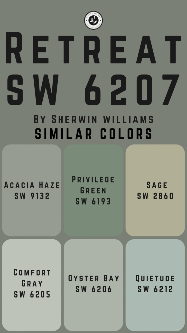 Retreat by Sherwin Williams SW 6207: A Relaxing Green for Modern Spaces ...