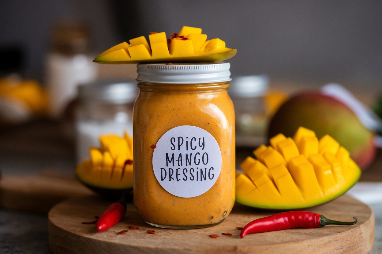 Spicy Mango Dressing Recipe – My Budget Recipes