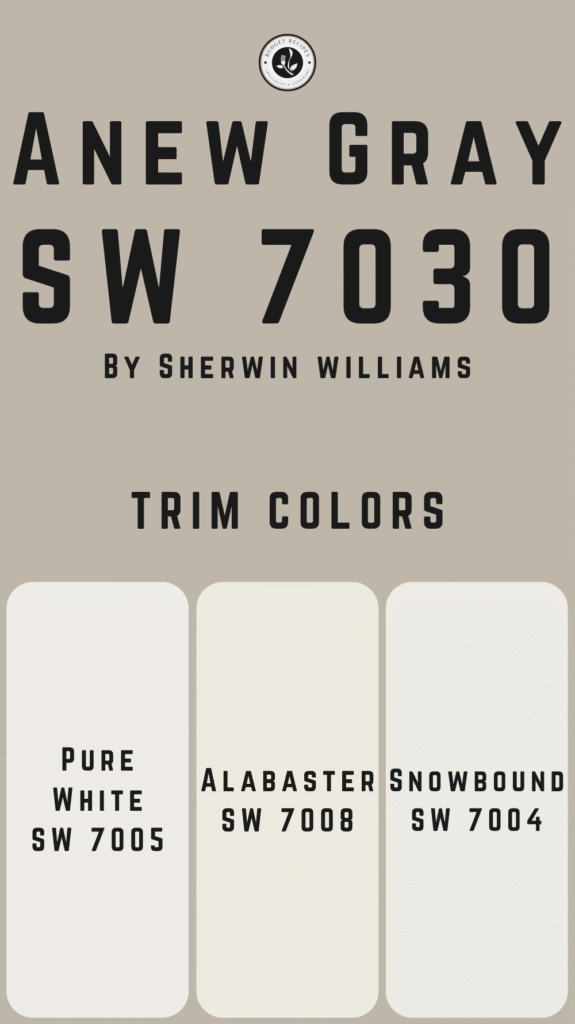 Anew Gray by Sherwin Williams SW 7030: A Complete Color Guide – My ...