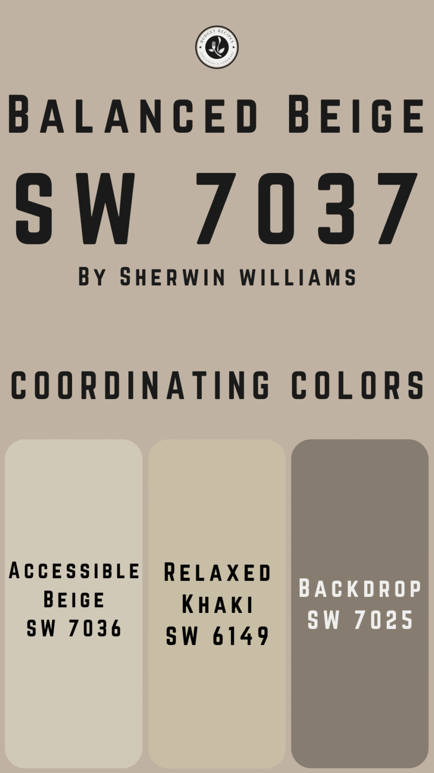Balanced Beige by Sherwin Williams SW 7037: Color Guide & Tips – My ...