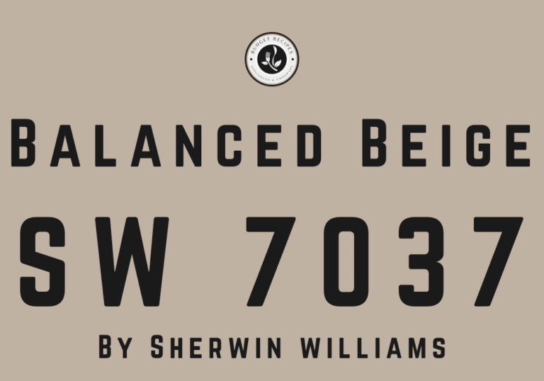 Balanced Beige by Sherwin Williams SW 7037: Color Guide & Tips – My ...