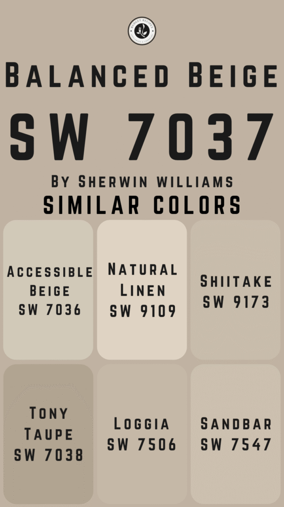 Balanced Beige by Sherwin Williams SW 7037: Color Guide & Tips – My ...