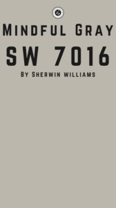 Mindful Gray by Sherwin Williams SW 7016: Full Color Guide – My Budget ...