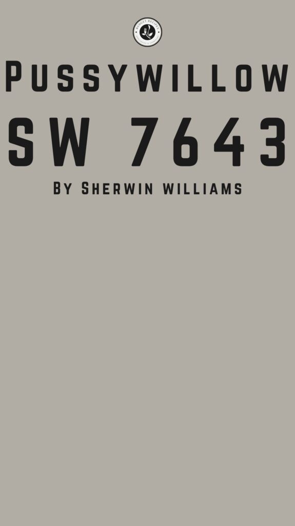 Pussywillow by Sherwin Williams SW 7643: Color Guide & Comparisons – My ...
