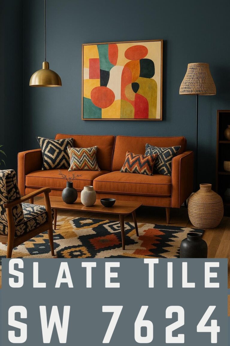 Slate Tile by Sherwin Williams SW 7624: Color, LRV & Comparisons – My ...