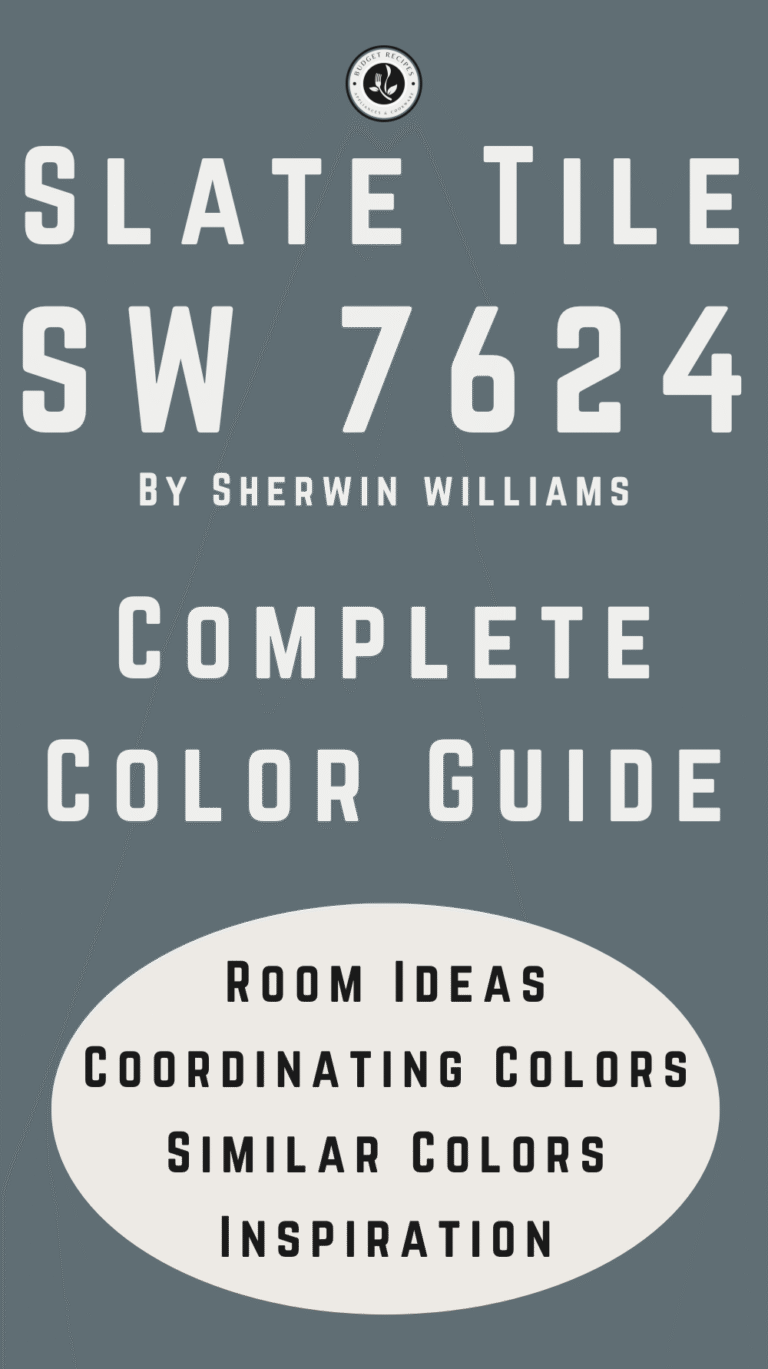 Slate Tile by Sherwin Williams SW 7624: Color, LRV & Comparisons – My ...