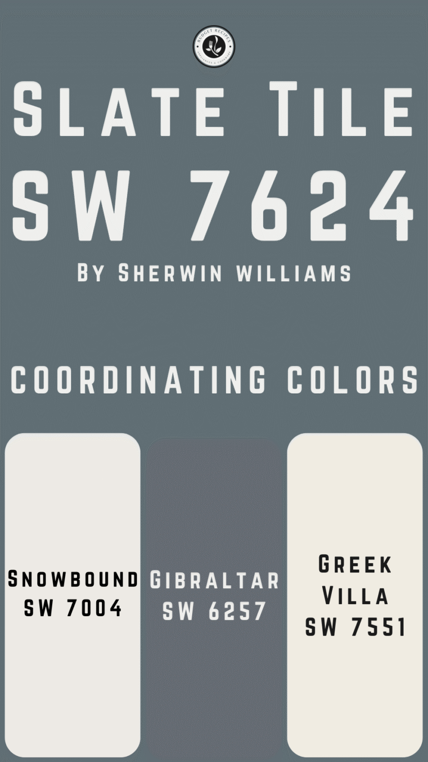 Slate Tile by Sherwin Williams SW 7624: Color, LRV & Comparisons – My ...