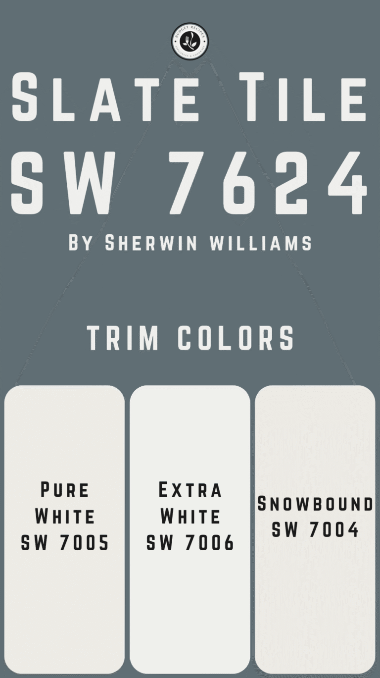 Slate Tile by Sherwin Williams SW 7624: Color, LRV & Comparisons – My ...