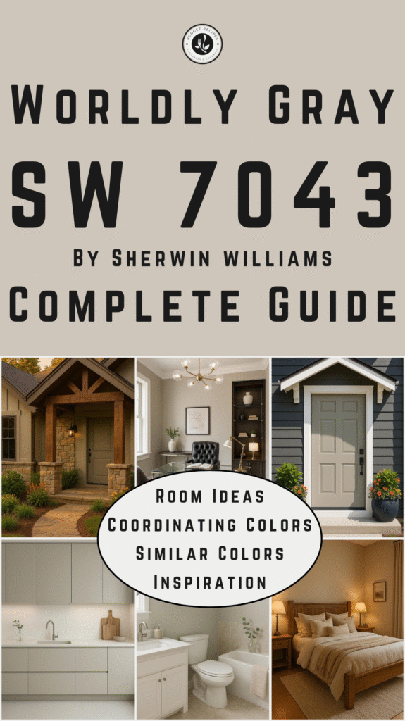Worldly Gray by Sherwin Williams SW 7043: Friendly Color Guide – My ...