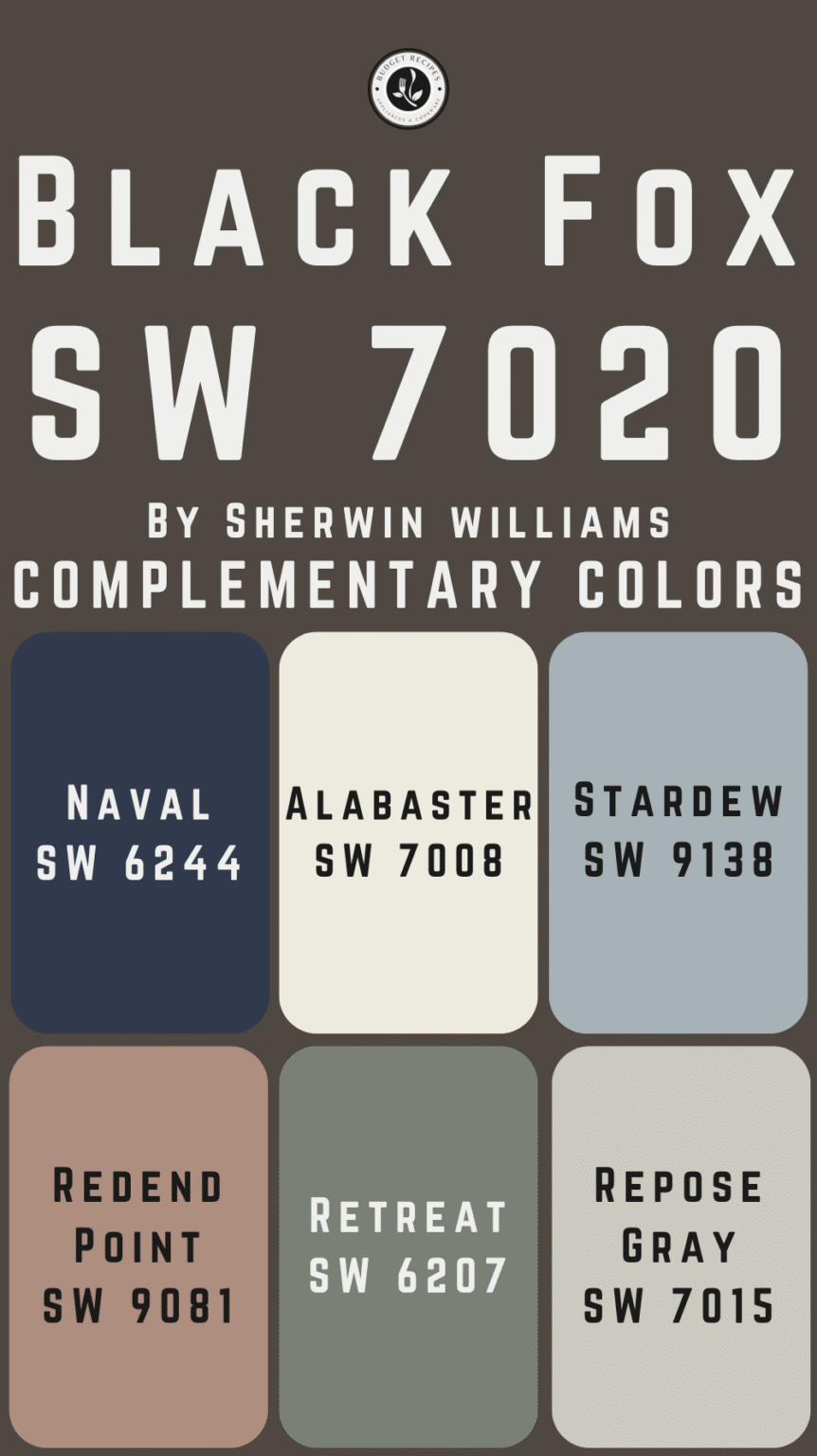 Black Fox by Sherwin Williams SW 7020: Color, Undertones & More – My ...