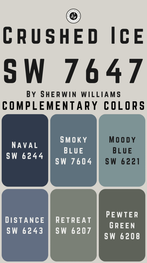 Crushed Ice by Sherwin Williams SW 7647: Color Guide & Comparisons – My Budget Recipes