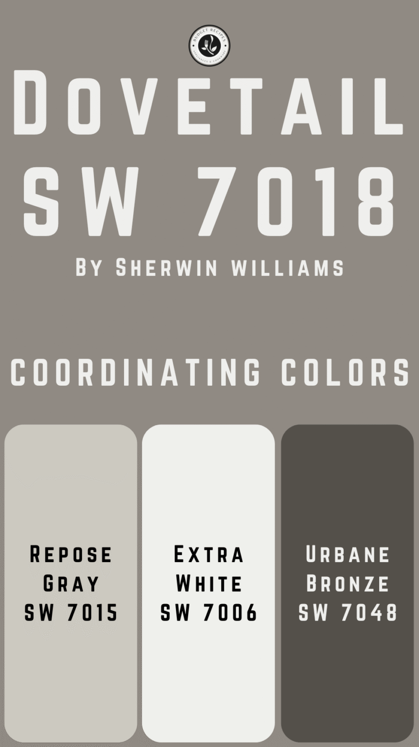 Dovetail by Sherwin Williams SW 7018: Color Guide & Inspiration – My ...
