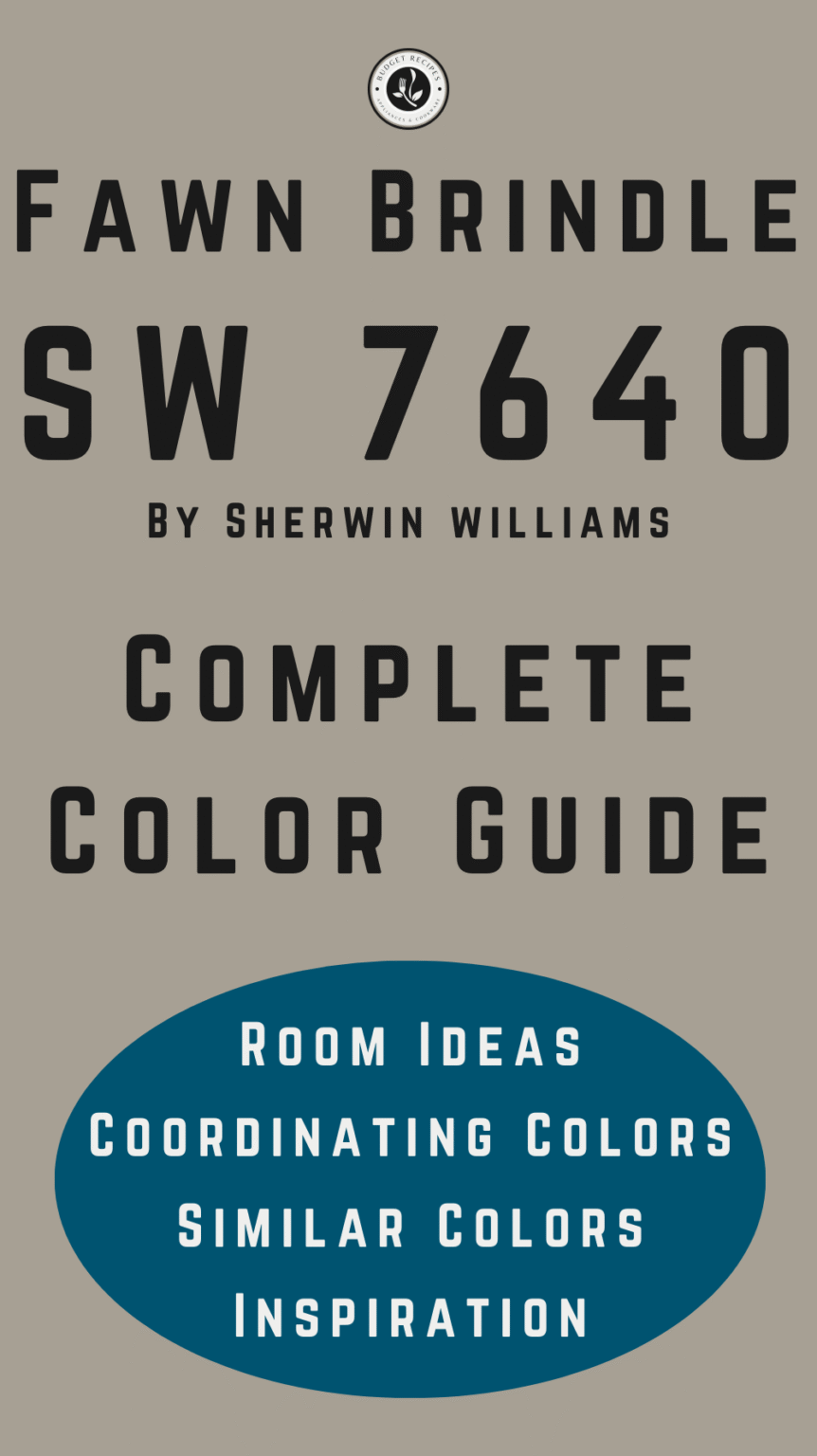 Fawn Brindle by Sherwin Williams SW 7640: Color Guide & Tips – My ...