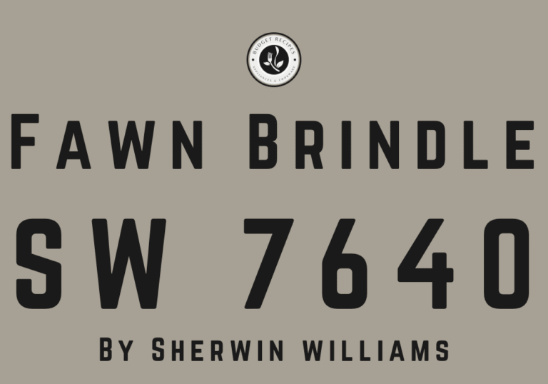 Fawn Brindle by Sherwin Williams SW 7640: Color Guide & Tips – My ...