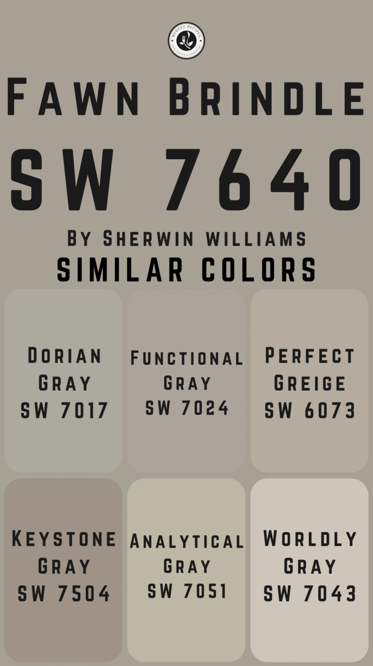 Fawn Brindle by Sherwin Williams SW 7640: Color Guide & Tips – My ...