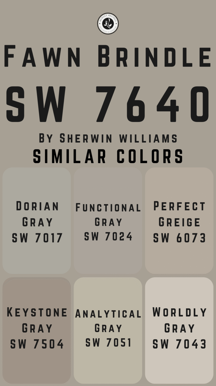 Fawn Brindle by Sherwin Williams SW 7640: Color Guide & Tips – My ...