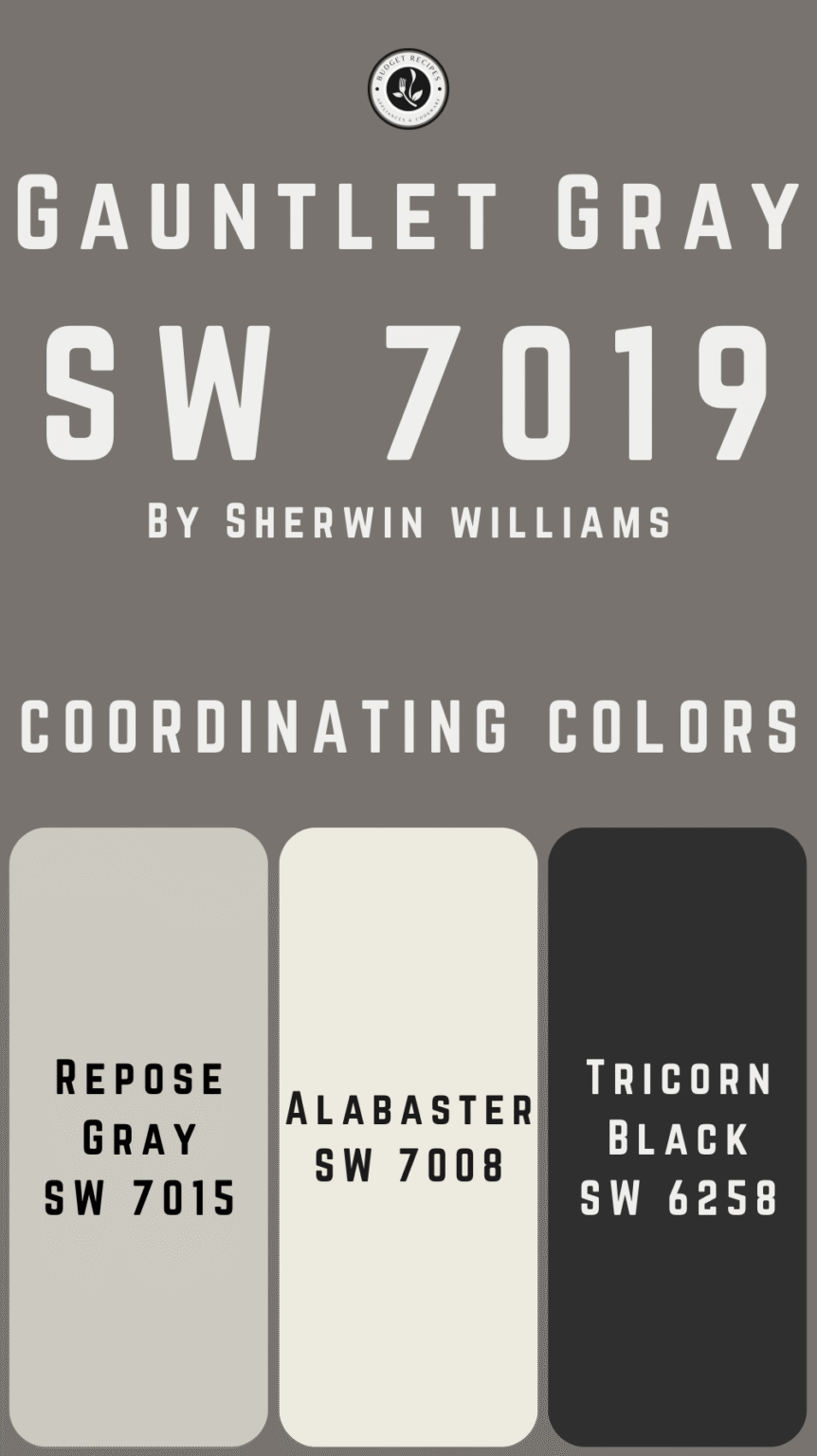 Gauntlet Gray by Sherwin Williams SW 7019: Color Guide & Inspiration – My Budget Recipes