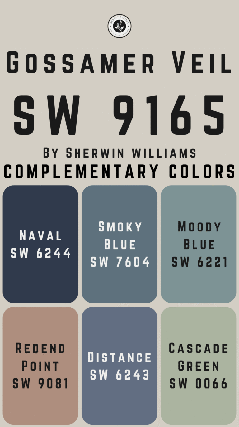 Gossamer Veil by Sherwin Williams SW 9165: Complete Color Guide – My ...