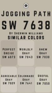 Jogging Path by Sherwin Williams SW 7638: Friendly Color Guide – My ...