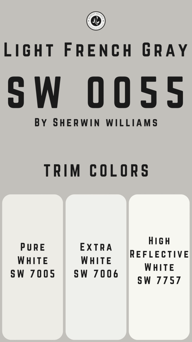 Light French Gray by Sherwin Williams SW 0055: Complete Guide – My ...