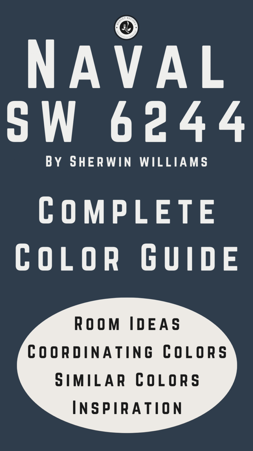 Naval by Sherwin Williams SW 6244: Color, Undertones & More – My Budget ...