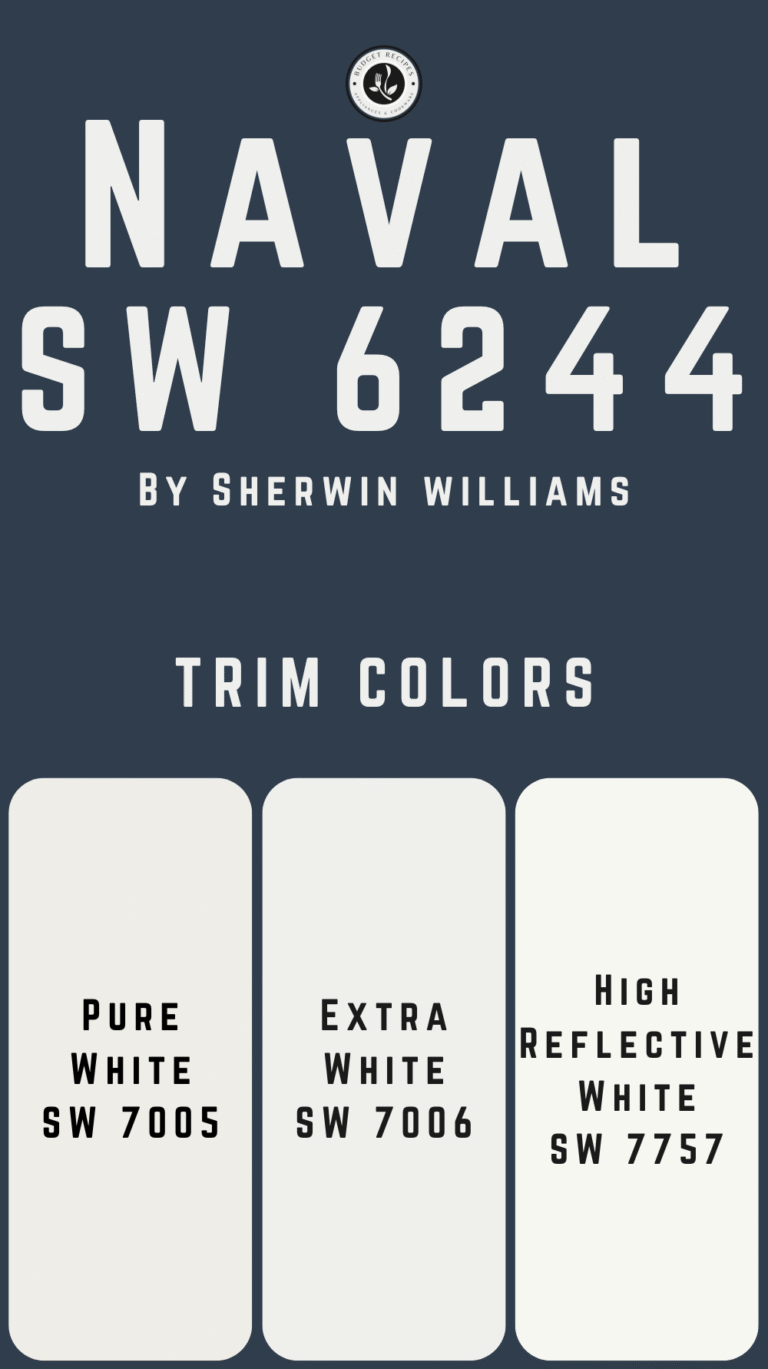 Naval by Sherwin Williams SW 6244: Color, Undertones & More – My Budget ...