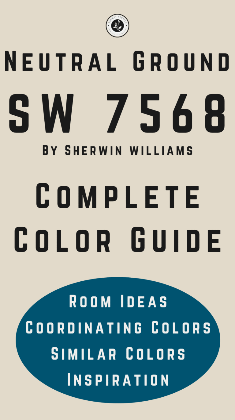 Neutral Ground by Sherwin Williams SW 7568: Color Guide – My Budget Recipes