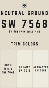 Neutral Ground by Sherwin Williams SW 7568: Color Guide – My Budget Recipes