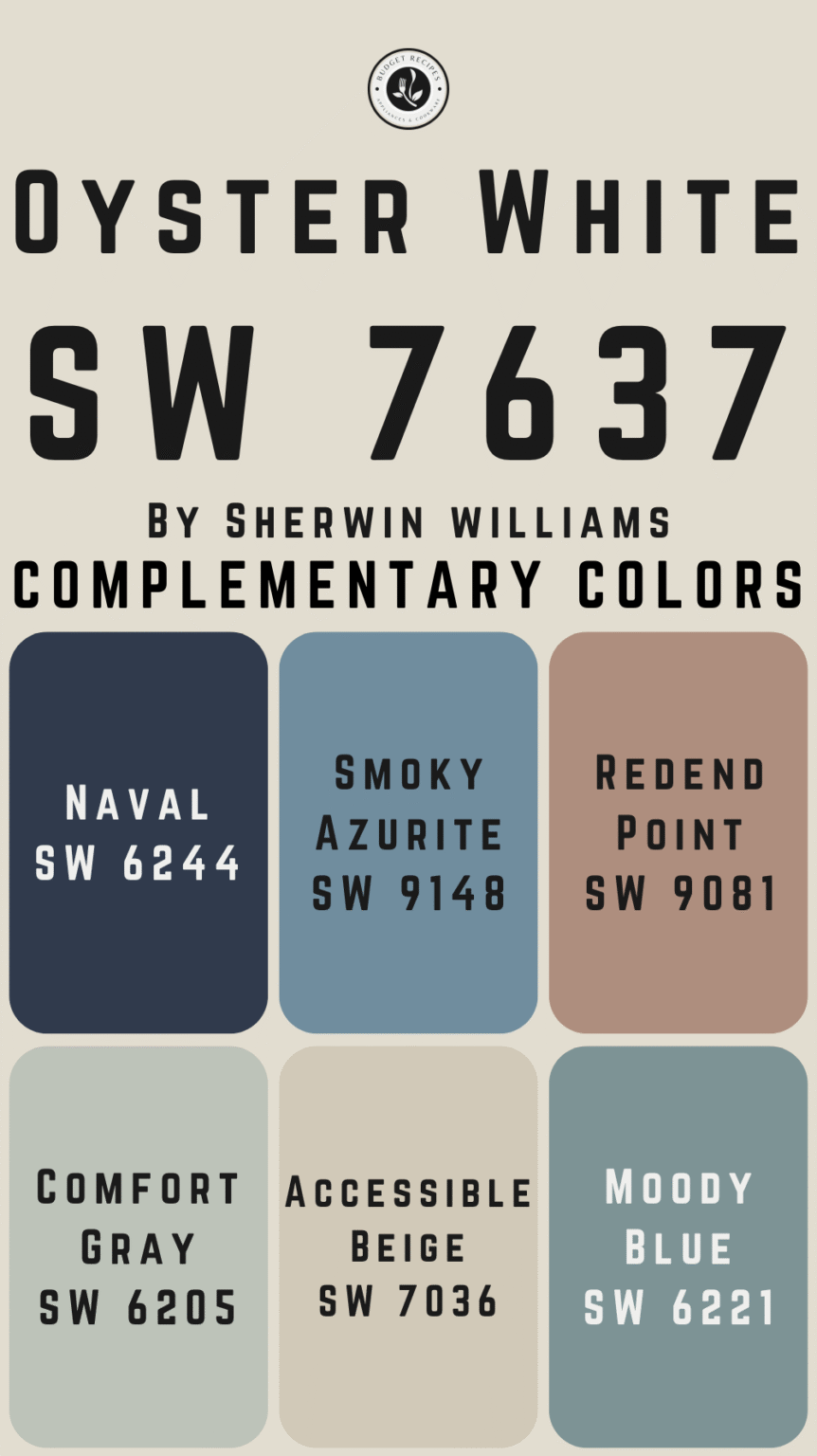 Oyster White by Sherwin Williams SW 7637: Color, Undertones & More – My Budget Recipes